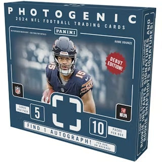 2024 Panini Photogenic Football Hobby Box – Blue Breaks Sarasota LLC